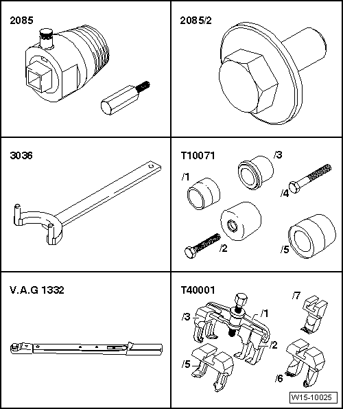 Volkswagen Workshop Service and Repair Manuals > Golf Mk5 > Power unit ...