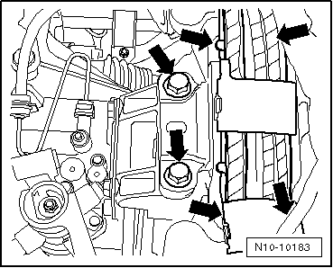 Volkswagen Workshop Service and Repair Manuals > Golf Mk5 > Power unit ...