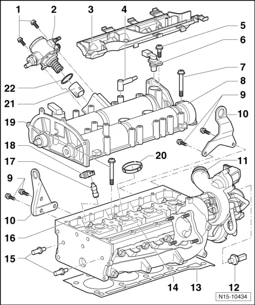 Volkswagen Workshop Service and Repair Manuals > Golf Mk5 > Power unit ...