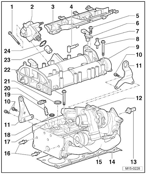 Volkswagen Workshop Service and Repair Manuals > Golf Mk5 > Power unit ...