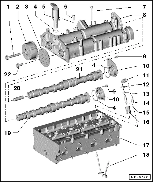 Volkswagen Workshop Service and Repair Manuals > Golf Mk5 > Power unit ...
