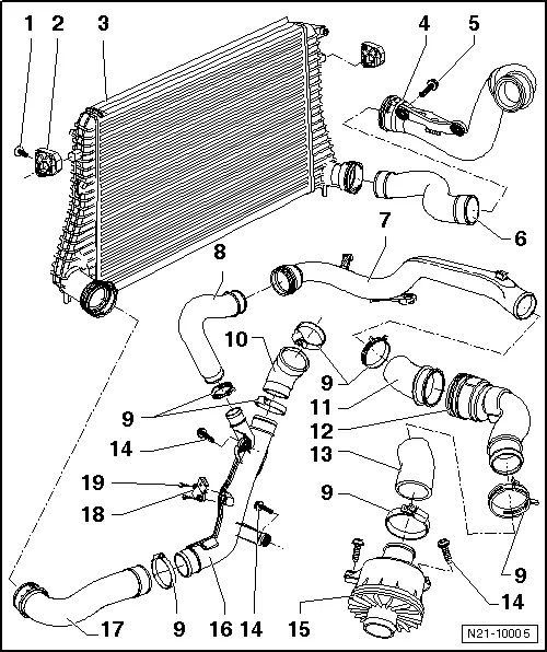 Volkswagen Workshop Service and Repair Manuals > Golf Mk5 > Power unit ...