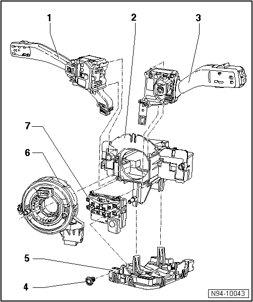 Volkswagen Workshop Service and Repair Manuals > Golf Mk5 > Vehicle electrics | Electrical ...