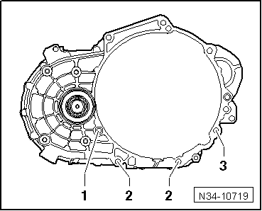 Volkswagen Workshop Manuals > Golf Mk5 > Power transmission > 6-speed ...
