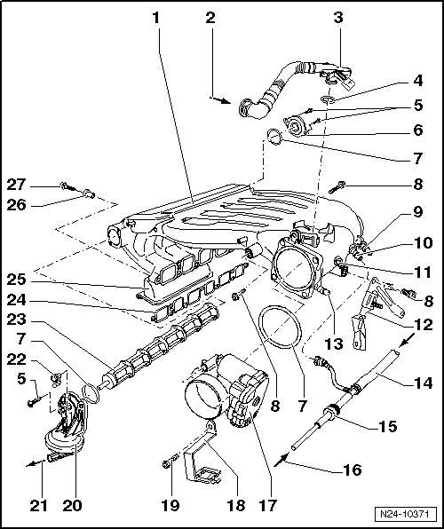 Volkswagen Workshop Service and Repair Manuals > Golf Mk5 > Power unit ...