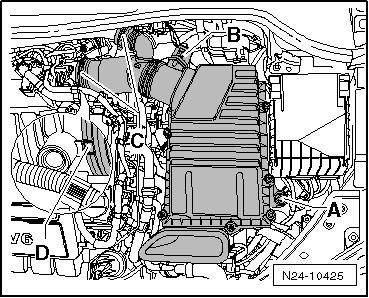 Volkswagen Workshop Service and Repair Manuals > Golf Mk5 > Power unit ...