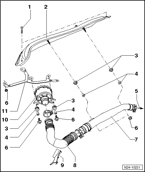 Volkswagen Workshop Service and Repair Manuals > Golf Mk5 > Power unit ...