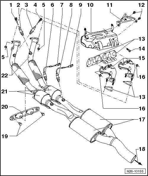 Volkswagen Workshop Service and Repair Manuals > Golf Mk5 > Power unit ...