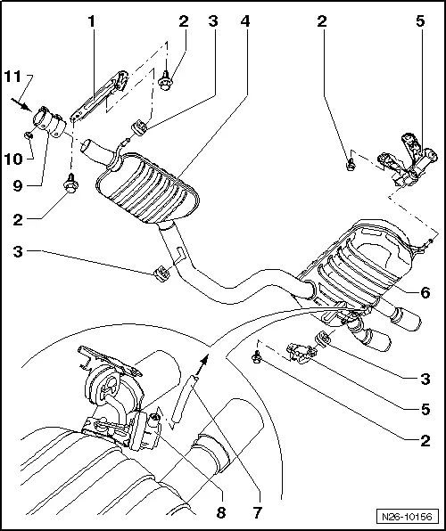 Volkswagen Workshop Service and Repair Manuals > Golf Mk5 > Power unit ...