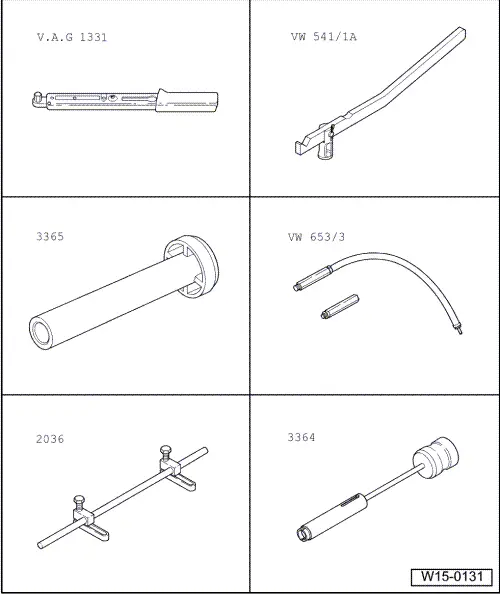 Volkswagen Workshop Service and Repair Manuals > Golf Mk5 > Power unit ...