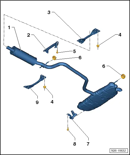 Volkswagen Workshop Service and Repair Manuals > Golf Mk5 > Power unit ...