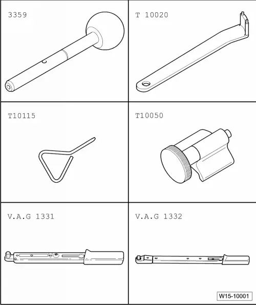 Volkswagen Workshop Manuals > Golf Mk5 > Power unit > 4-cylinder diesel ...