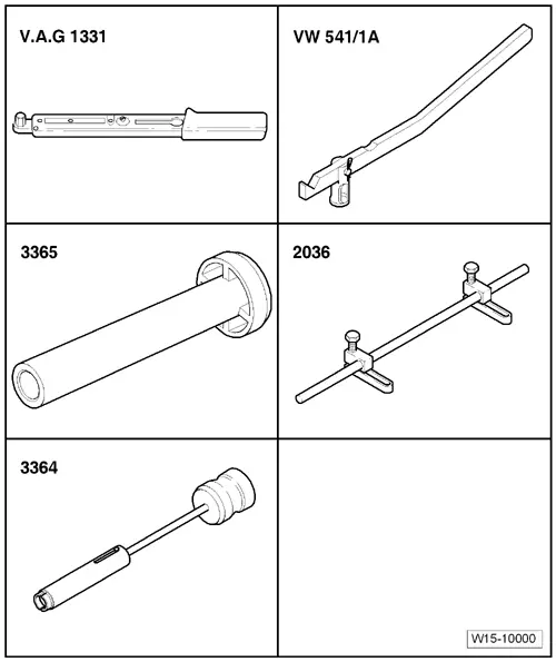 Volkswagen Workshop Service and Repair Manuals > Golf Mk5 > Power unit ...
