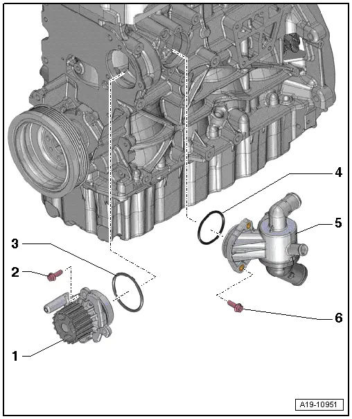 Volkswagen Workshop Service and Repair Manuals > Golf Mk6 > Power unit ...