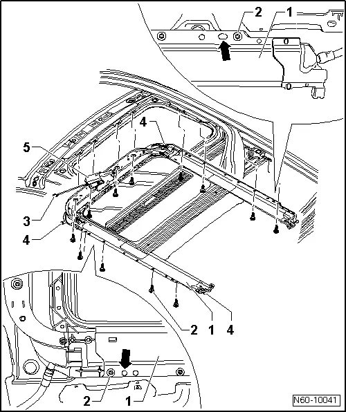 Volkswagen Workshop Service and Repair Manuals > Golf Mk6 > Body ...