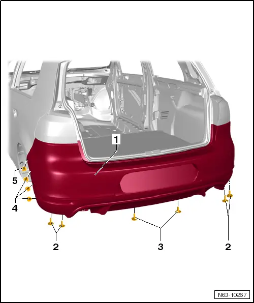 Volkswagen Workshop Service and Repair Manuals > Golf Mk6 > Body ...