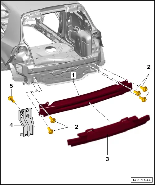 Volkswagen Workshop Service and Repair Manuals > Golf Mk6 > Body ...