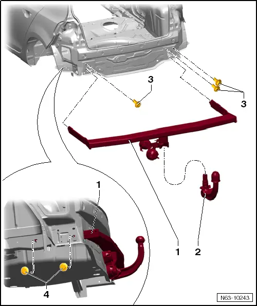 Volkswagen Workshop Service and Repair Manuals > Golf Mk6 > Body ...