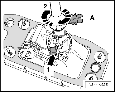 Dismantling and Assembling Selector Mechanism for Volkswagen Golf MK6