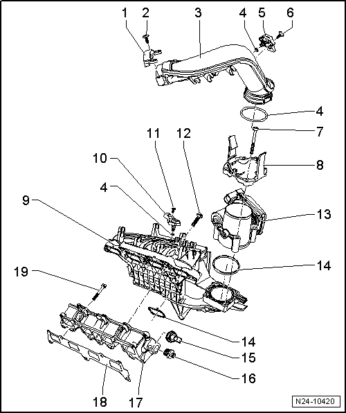 Volkswagen Workshop Service and Repair Manuals > Golf Mk6 > Power unit ...