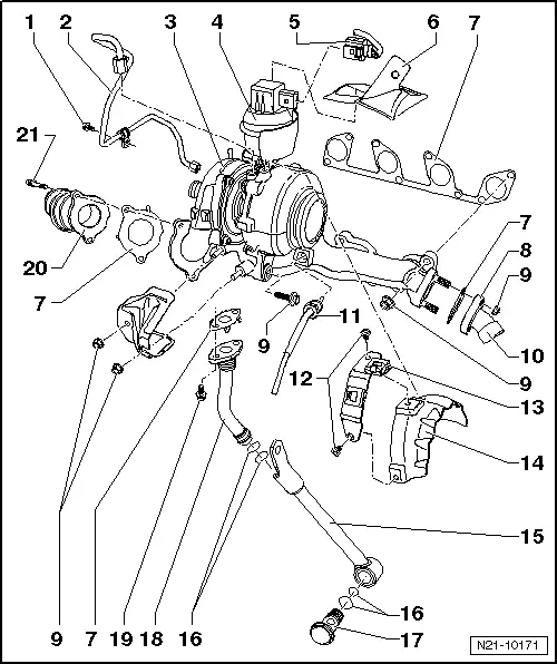 Volkswagen Workshop Service and Repair Manuals > Golf Mk6 > Power unit ...