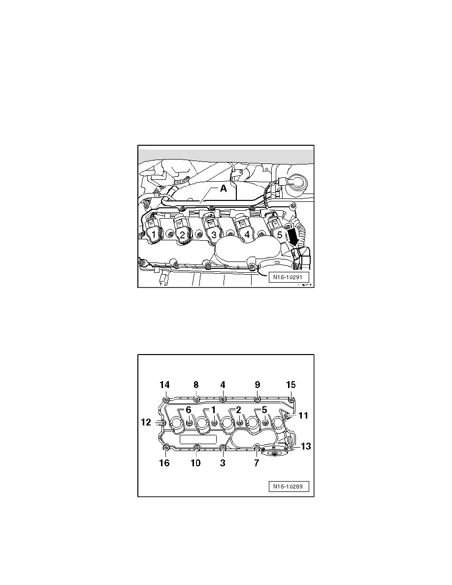 Volkswagen Workshop Manuals > Golf L5-2.5L (CBUA) (2010) > Engine ...