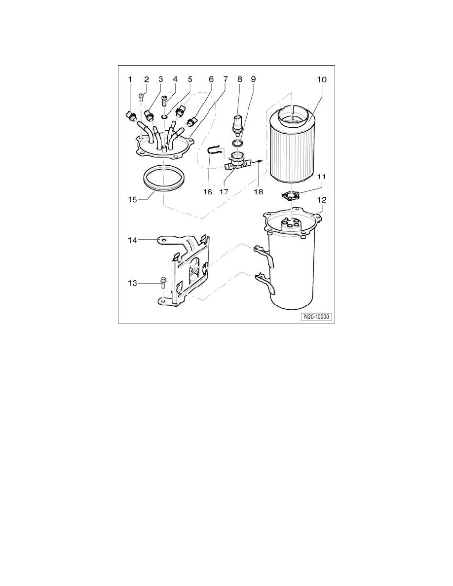 Volkswagen Workshop Service and Repair Manuals > Jetta L4-1.9L DSL ...