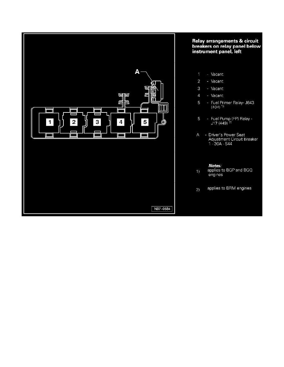 Volkswagen Workshop Service and Repair Manuals > Jetta Sedan L5-2.5L ...