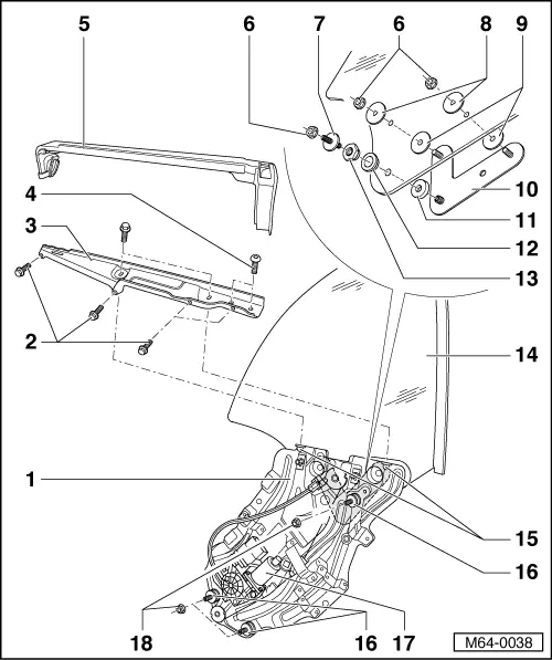 Volkswagen Workshop Service and Repair Manuals > New Beetle > Body ...