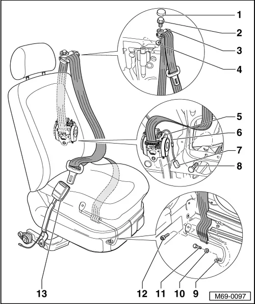 Volkswagen Workshop Service and Repair Manuals > New Beetle > Body ...