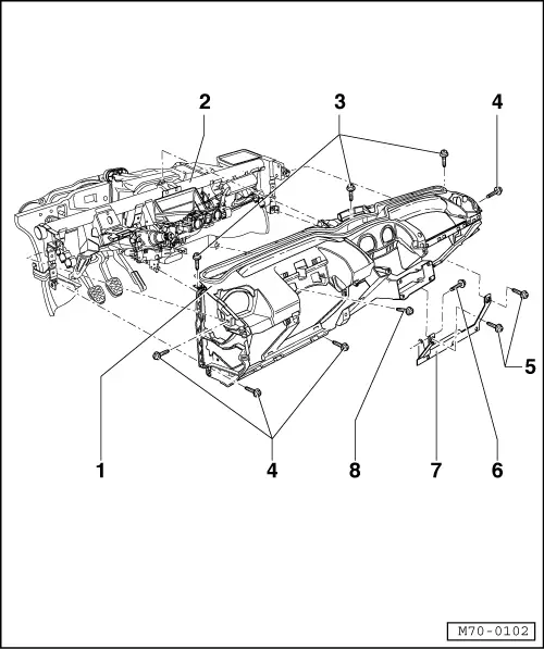Volkswagen Workshop Service and Repair Manuals > New Beetle > Body ...