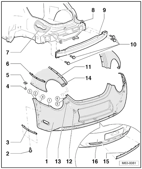 Volkswagen Workshop Service and Repair Manuals > New Beetle > Body ...