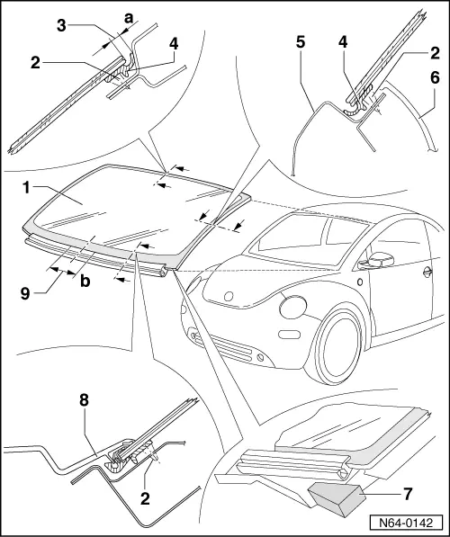 Volkswagen Workshop Service and Repair Manuals > New Beetle > Body ...