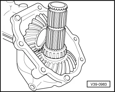 Volkswagen Workshop Manuals > Passat (B3) > Power transmission > 5 ...