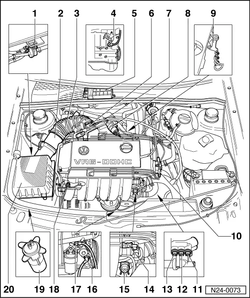 Volkswagen Passat Workshop Manuals | Motronic Injection System