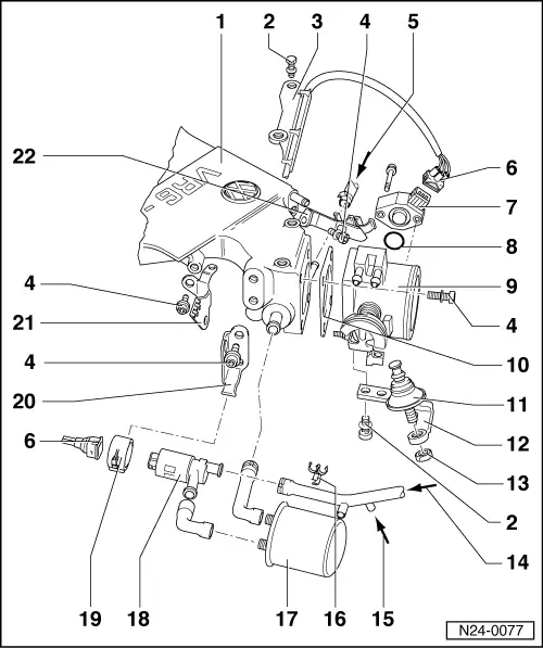 Volkswagen Workshop Service and Repair Manuals > Passat (B3) > Power ...