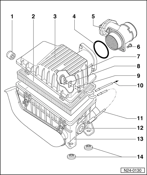 Volkswagen Workshop Service and Repair Manuals > Passat (B3) > Power ...