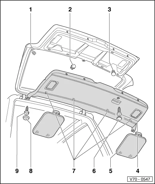 Volkswagen Workshop Service and Repair Manuals > Passat (B3) > Body ...