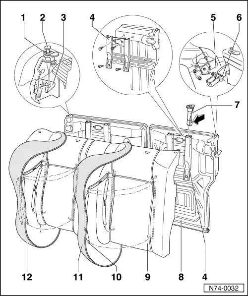 Volkswagen Workshop Service and Repair Manuals > Polo Mk3 > Body ...