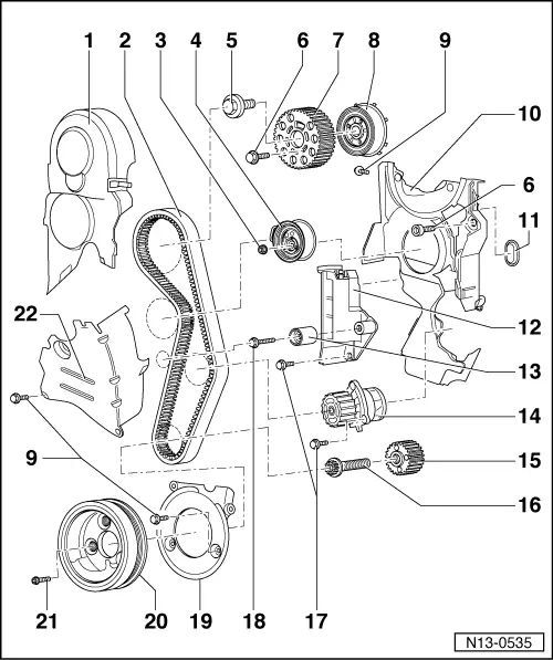 Volkswagen Workshop Service and Repair Manuals > Polo Mk3 > Engine ...