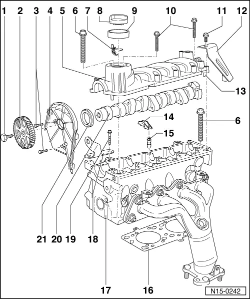 Volkswagen Workshop Service and Repair Manuals > Polo Mk3 > Power unit ...