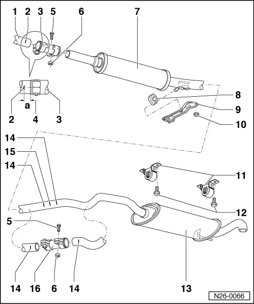 Volkswagen Workshop Service and Repair Manuals > Polo Mk3 > Power unit ...