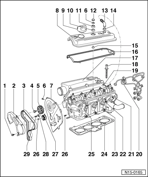 Volkswagen Workshop Service and Repair Manuals > Polo Mk3 > Power unit ...