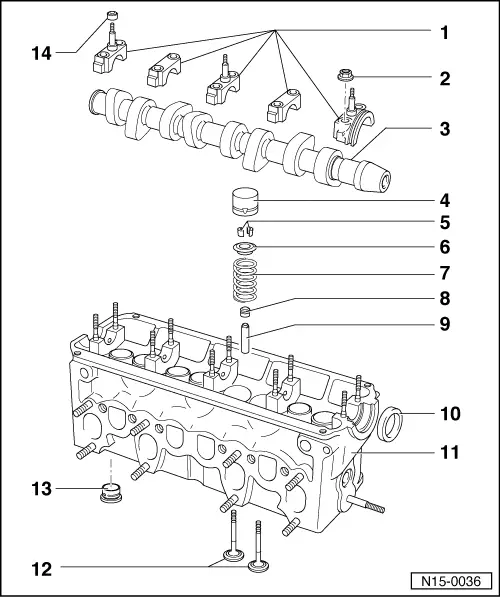 Volkswagen Workshop Service and Repair Manuals > Polo Mk3 > Power unit ...