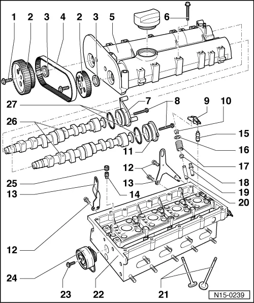 Volkswagen Workshop Service and Repair Manuals > Polo Mk3 > Power unit ...