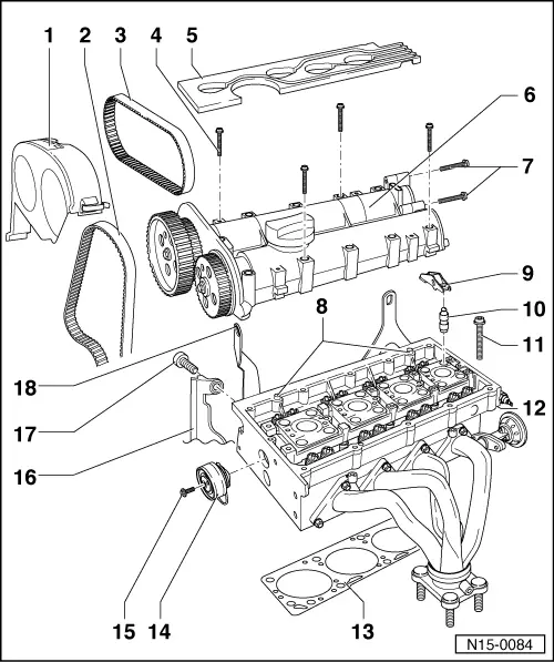 Volkswagen Workshop Service and Repair Manuals > Polo Mk3 > Power unit ...
