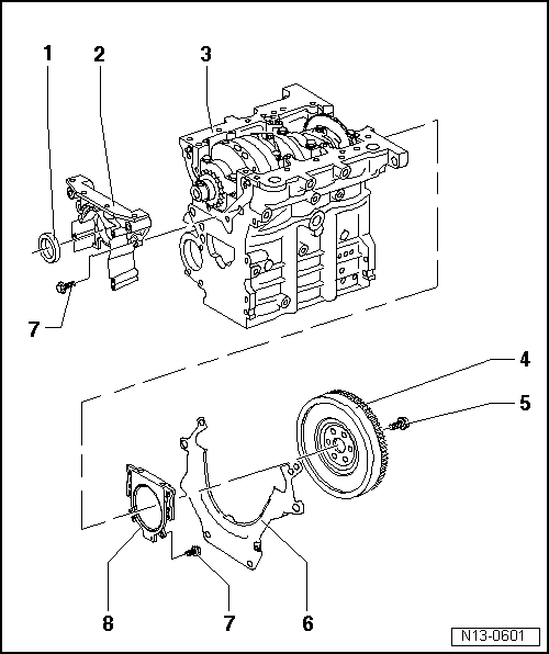 Volkswagen Workshop Service and Repair Manuals > Polo Mk3 > Power unit ...