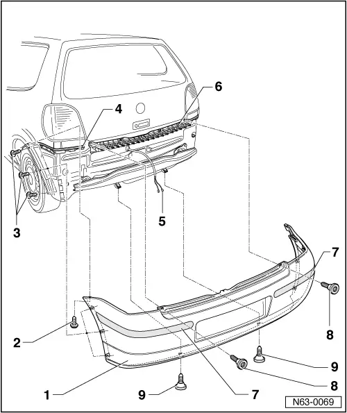 Volkswagen Workshop Service and Repair Manuals > Polo Mk3 > Body ...