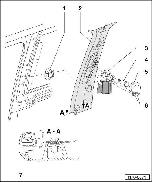 Volkswagen Workshop Service and Repair Manuals > Polo Mk3 > Body ...