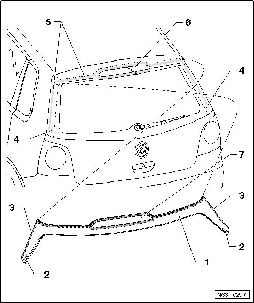 Volkswagen Workshop Manuals > Polo Mk4 > Body > General body repairs ...